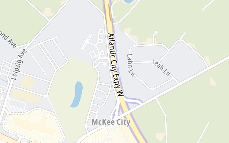 Atlantic City Expressway At Wrangleboro Toll Gantry - TZ 12