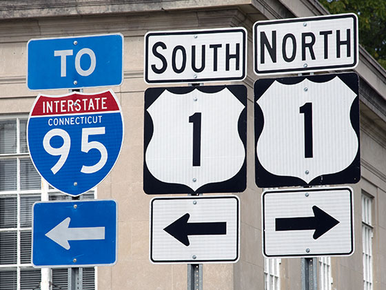 Connecticut Road Maps, Interstates And Travel Conditions