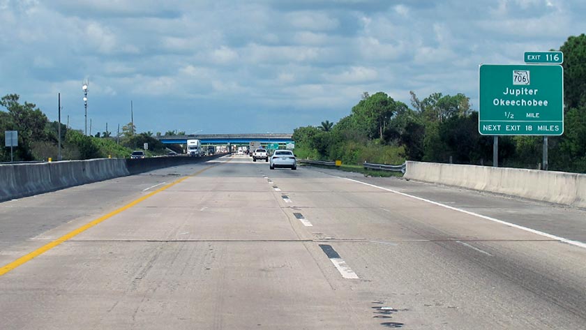 Florida's Turnpike At I-95 / Indiantown Road