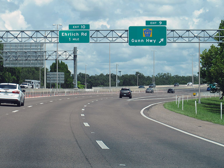Suncoast Parkway/Veterans Expy At Gunn Highway