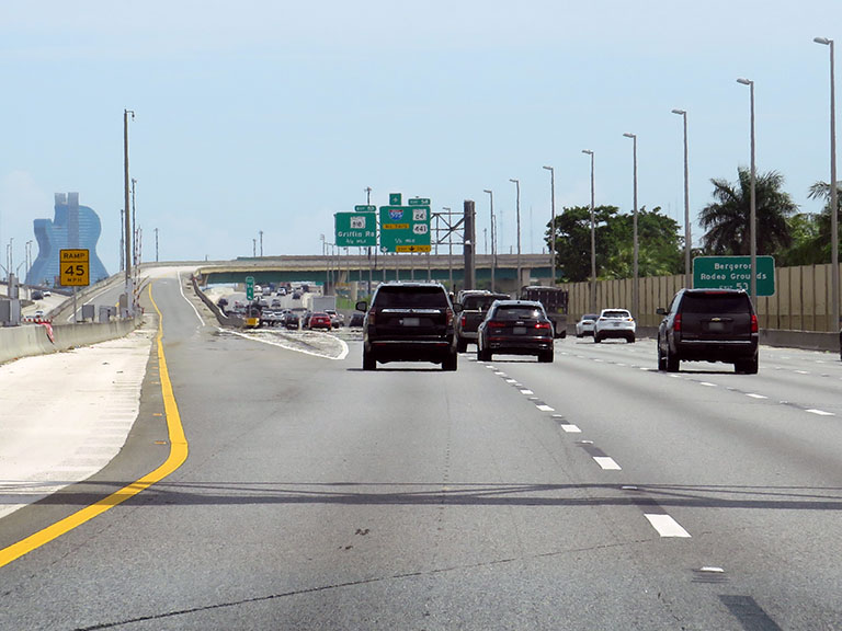Florida's Turnpike At I-595/Ft Laud/Hwd Intl/FLL