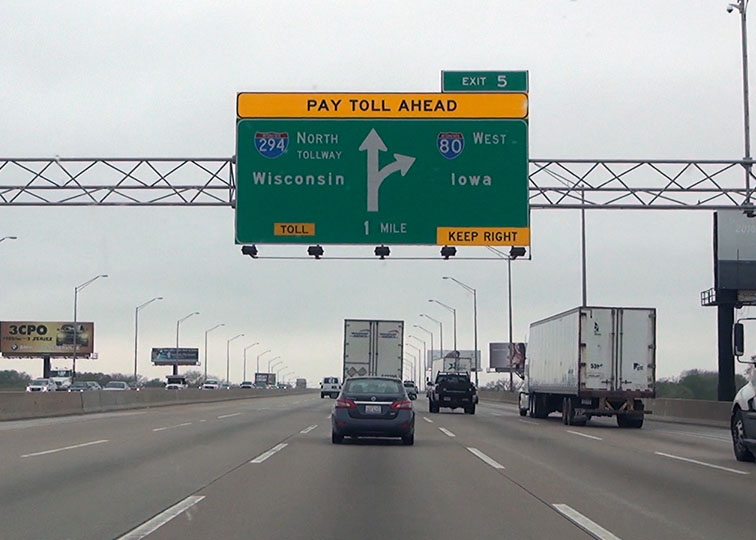 Tri State Tollway At I-80