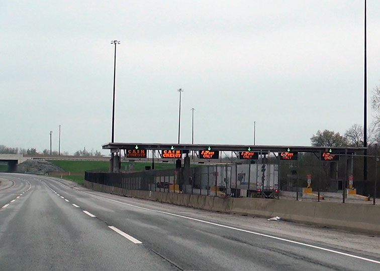 Indiana Toll Road At I–65 / Gary East