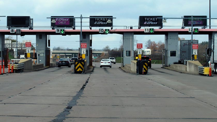 Indiana Toll Road At Eastpoint Toll Barrier