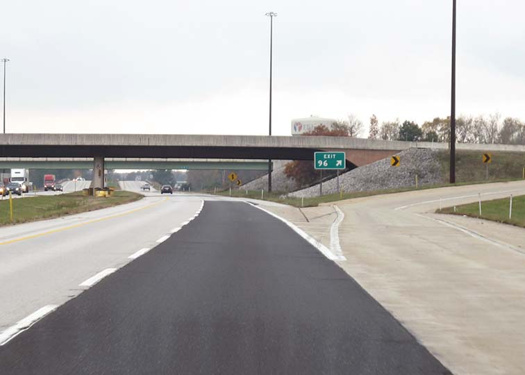 Indiana Toll Road At CR 17