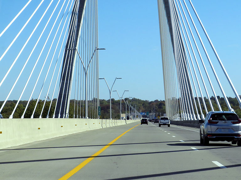 Lewis And Clark Bridge At Lewis And Clark Bridge Tolls