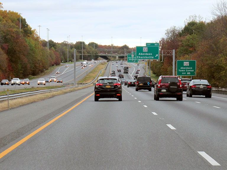 John F Kennedy Memorial Highway At MD 22 / Aberdeen Thruway