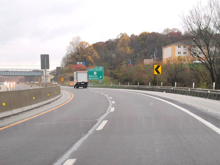 Pennsylvania Turnpike At PA 72