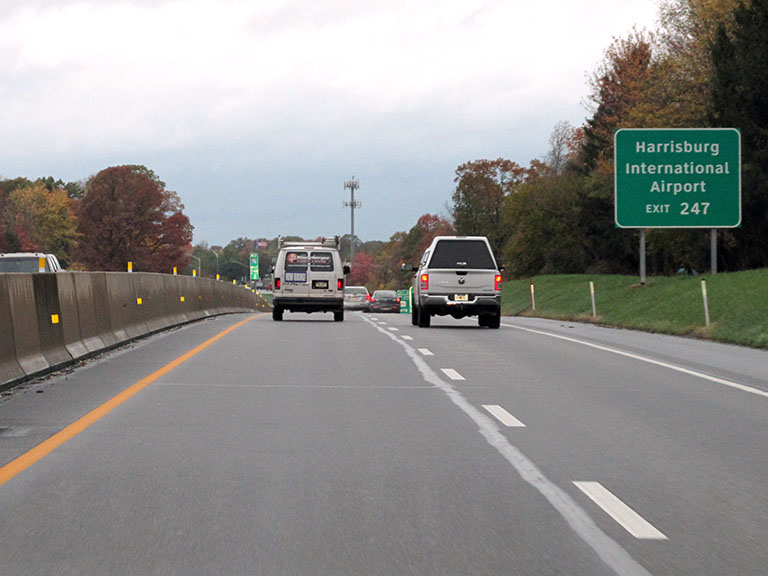 Pennsylvania Turnpike At I-283 / PA 283 / Harrisburg East
