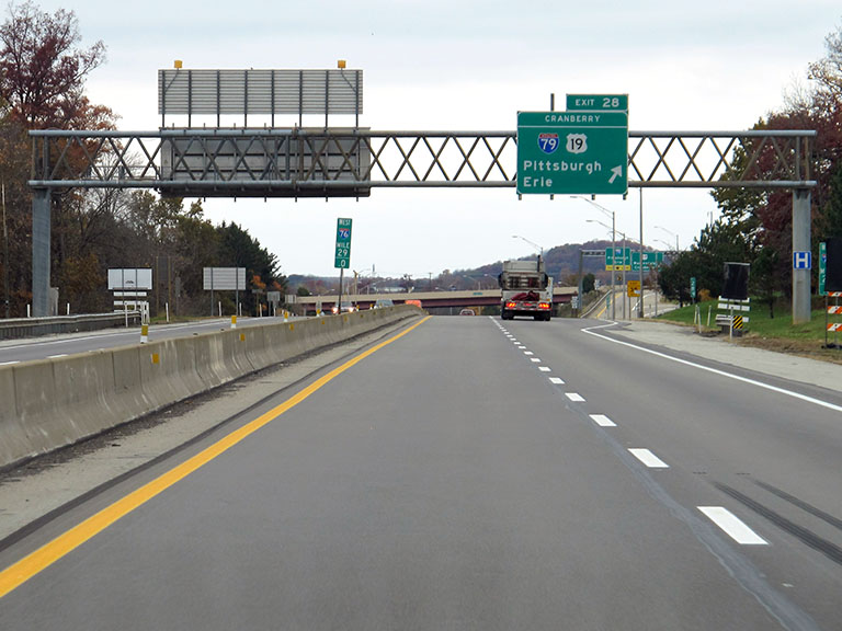 Pennsylvania Turnpike At I-79 / US 19 / Perry Hwy