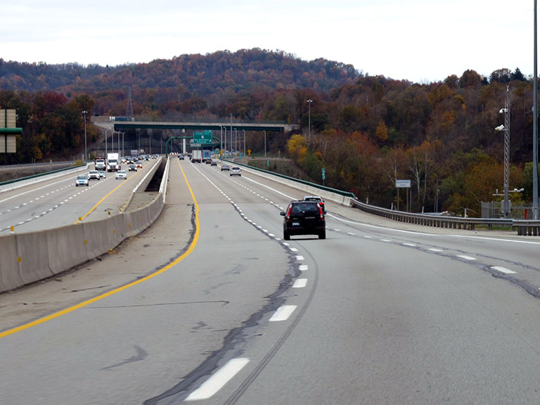 Pennsylvania Turnpike At PA 28 / Allegheny Valley Expy