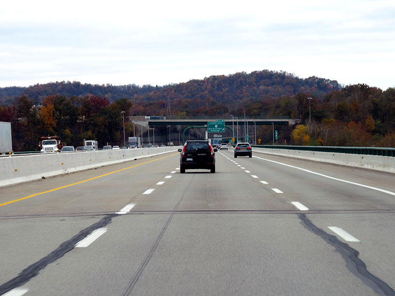 Pennsylvania Turnpike At PA 28 / Allegheny Valley Expy