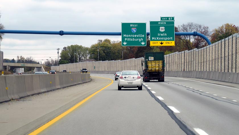 Pennsylvania Turnpike At US 30 / Lincoln Hwy