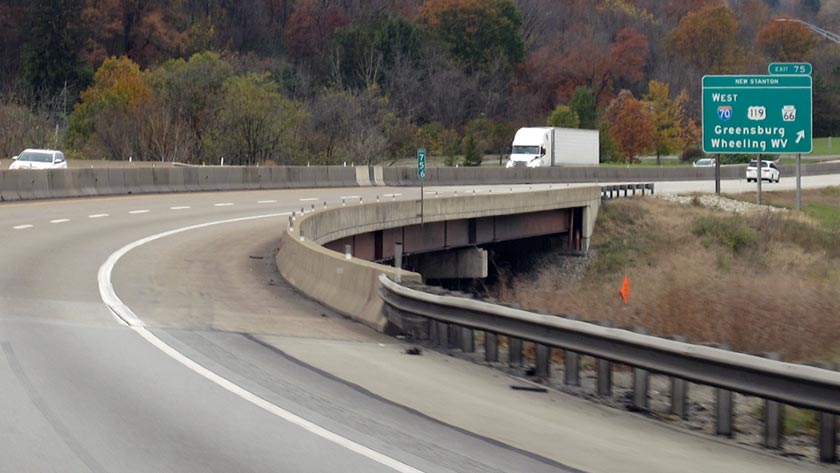 Pennsylvania Turnpike At I-70 / PA 66 / US 119