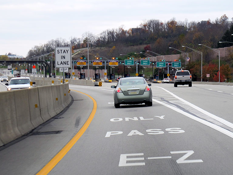 Pennsylvania Turnpike At Warrendale Toll Plaza